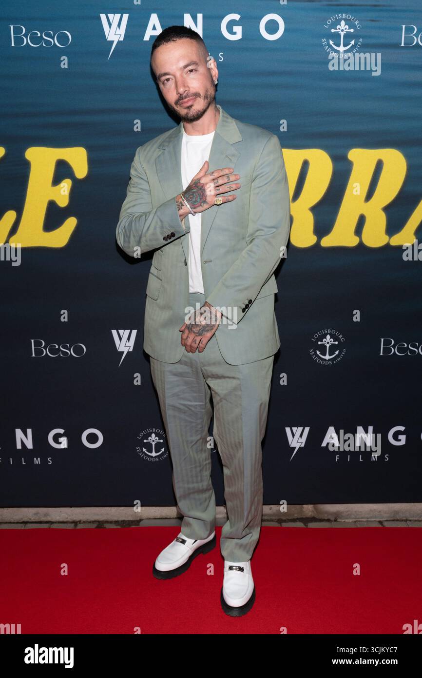 J Balvin attends the "Little Lorraine" after party at Beso by Patria in ...