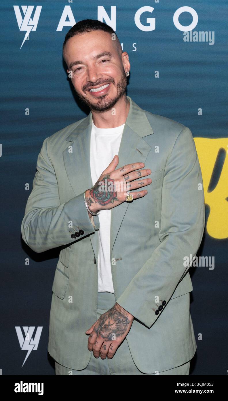 J Balvin attends the "Little Lorraine" after party at Beso by Patria in ...