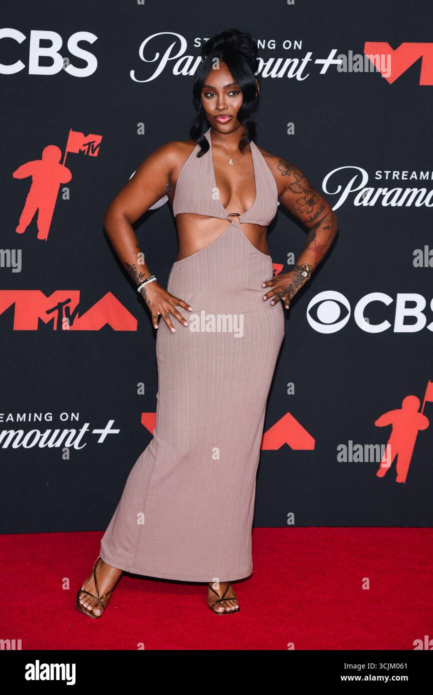 Lay Bankz walking on the red carpet at the 2025 MTV Video Music Awards ...