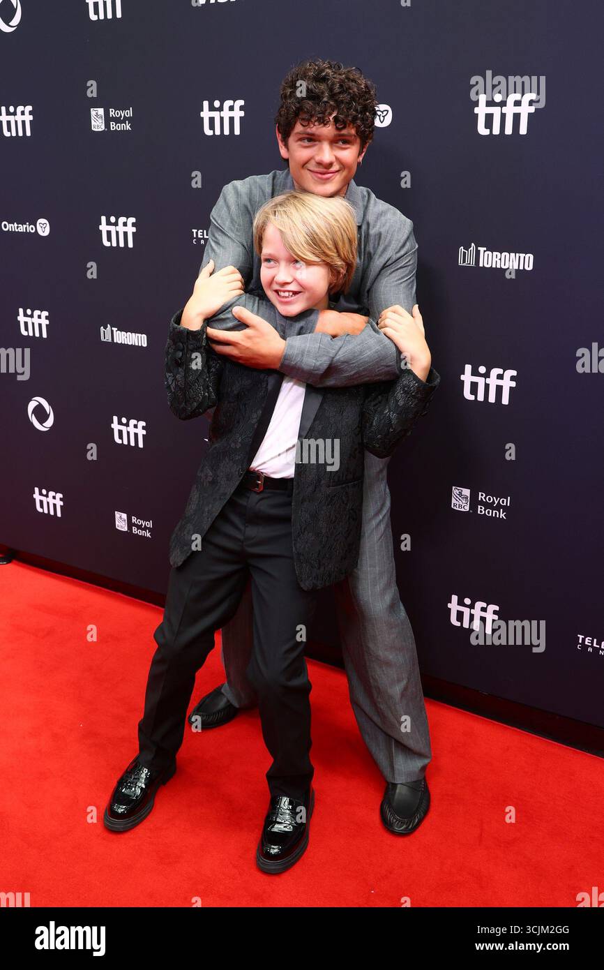 Jacobi Jupe, Noah Jupe at arrivals for HAMNET Premiere at the Toronto ...