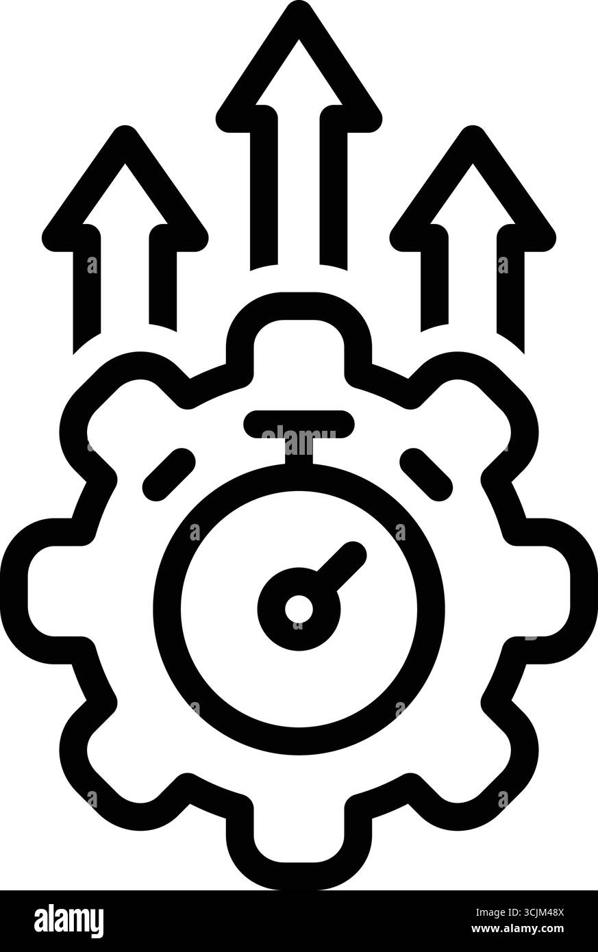 Icon productivity boost Stock Vector Images - Alamy