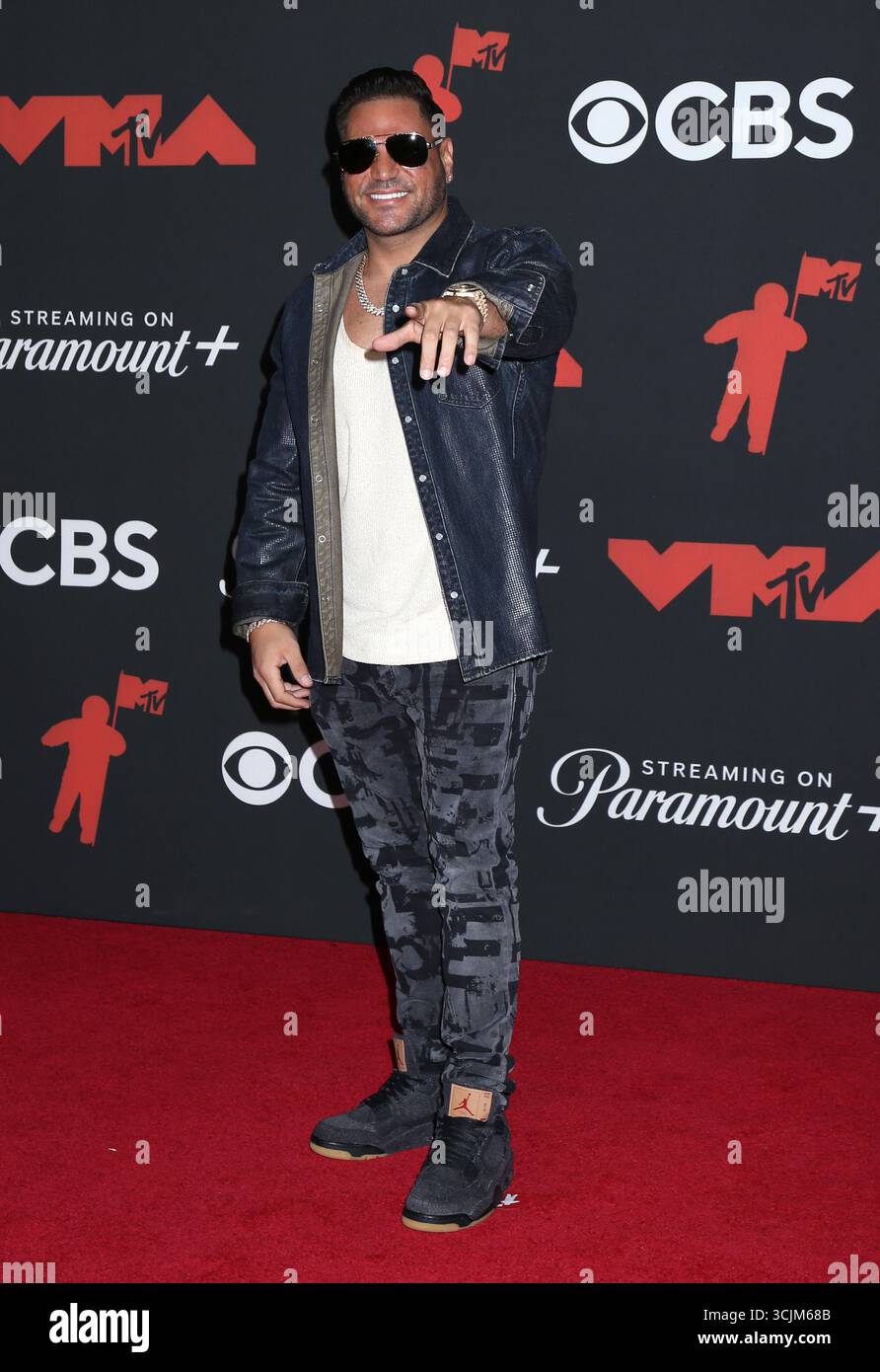 Ronnie Ortiz-Magro arriving at the 2025 MTV Video Music Awards held at ...