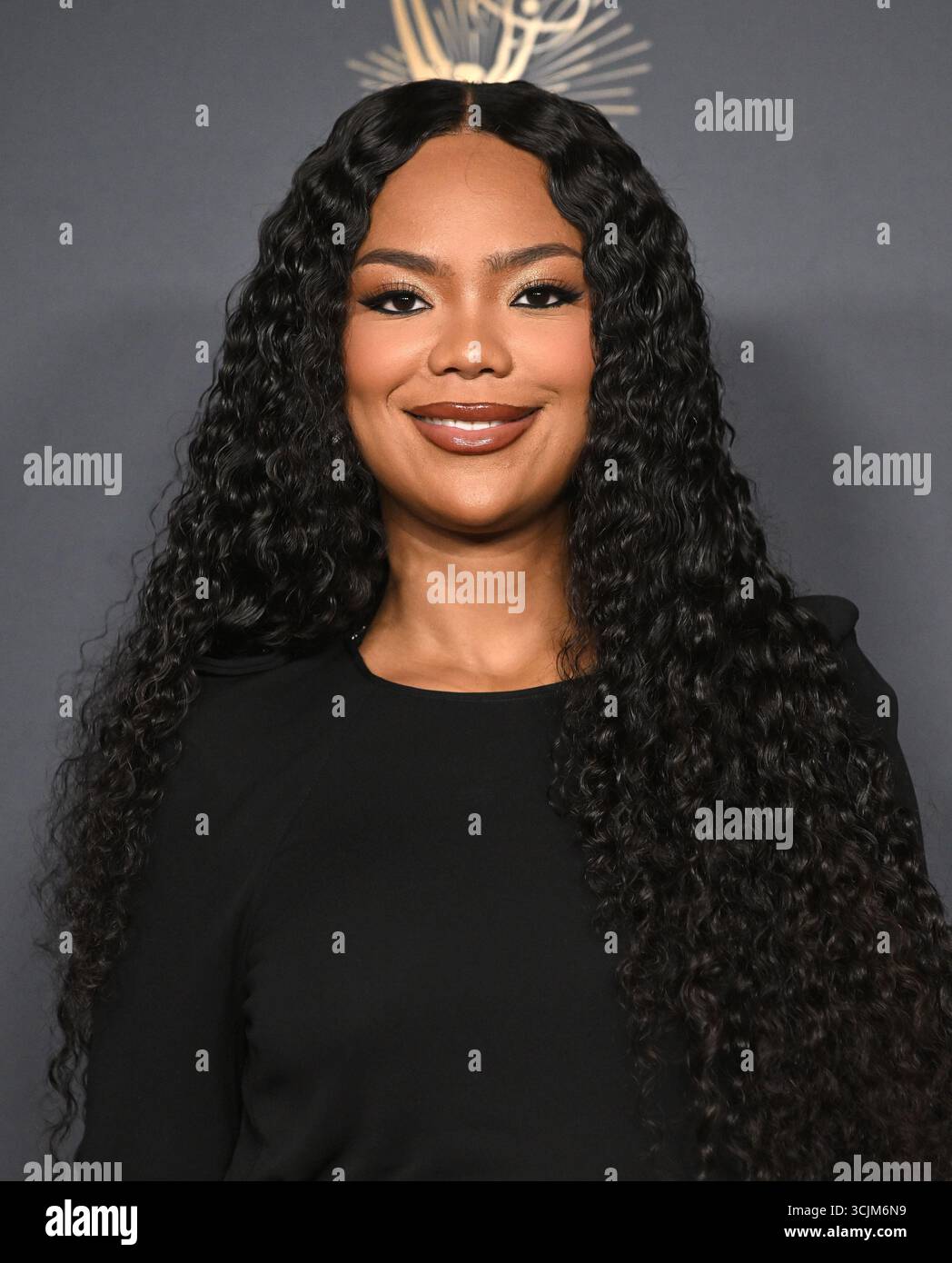 Los Angeles, USA. 07th Sep, 2025. Riley Burruss in the pressroom at the ...