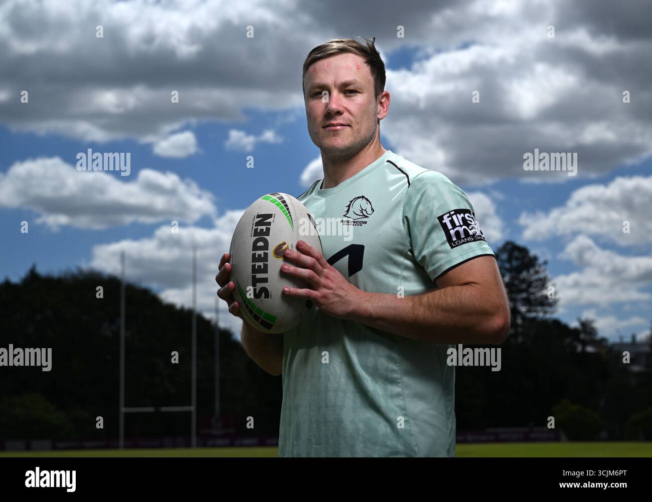 Billy Walters of the Brisbane Broncos is seen posing for a photograph ...