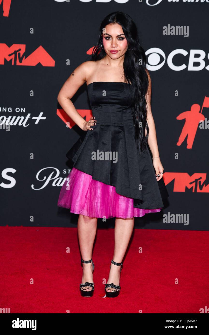 Tara Yummy walking on the red carpet at the 2025 MTV Video Music Awards ...