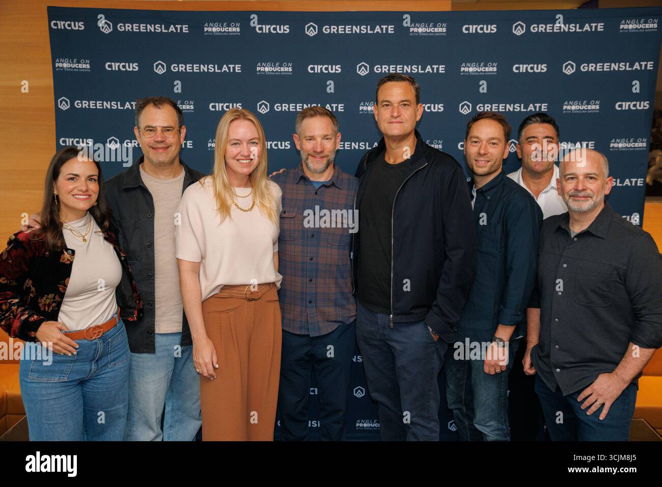 (L-R) Carolina Groppa, Alex Orlovsky , Lynette Howell Taylor, Duncan ...