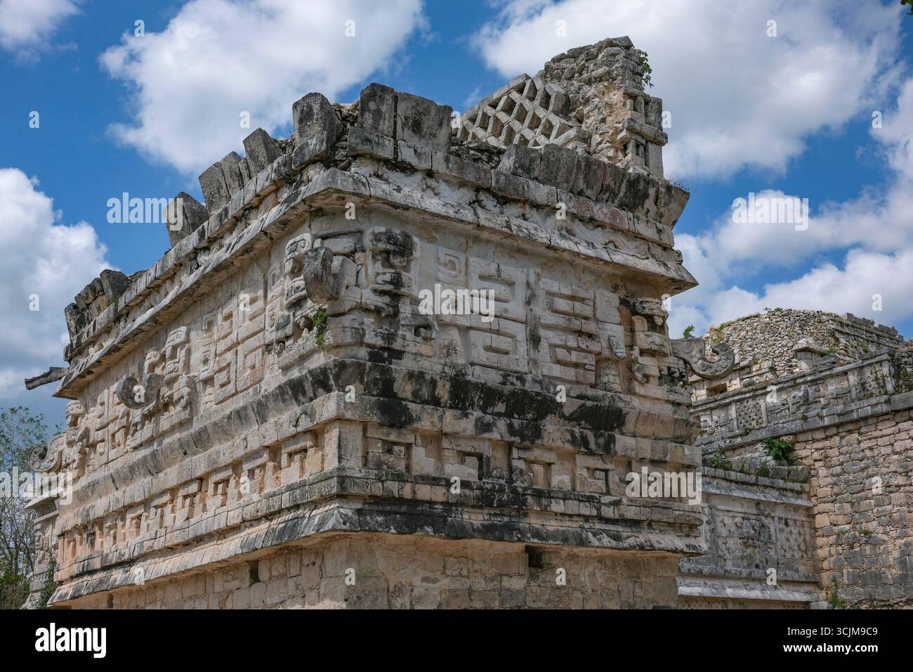 Piste, Mexico - April 28, 2025: The Nuns, Chichen Itza was a prominent ...