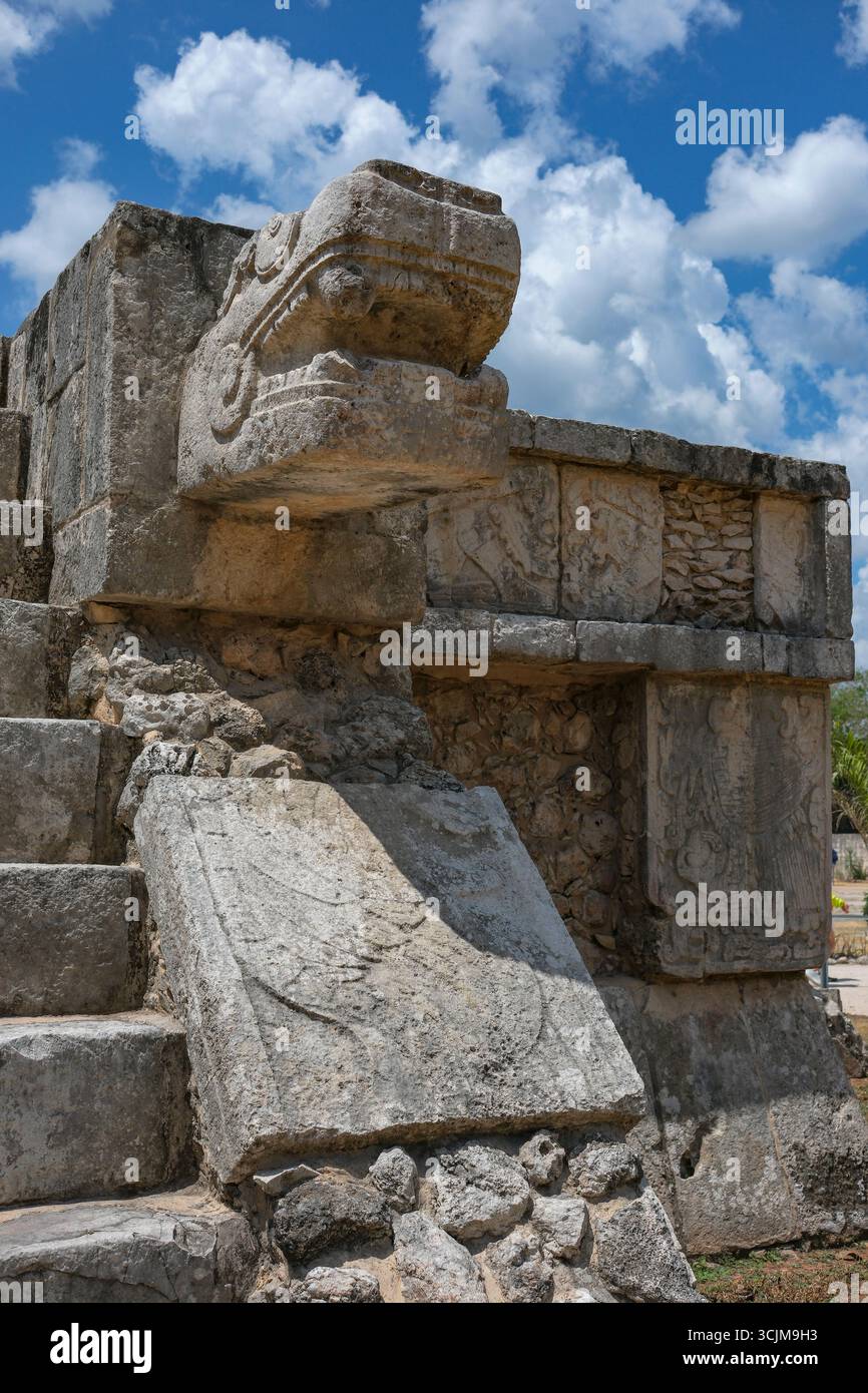 Piste, Mexico - April 28, 2025: Chichen Itza was a prominent pre ...