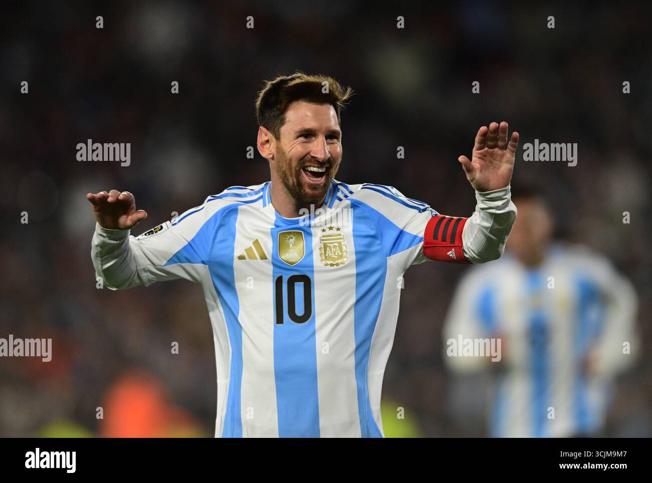 Buenos Aires, Argentina - September 4: Lionel Messi of Argentina ...