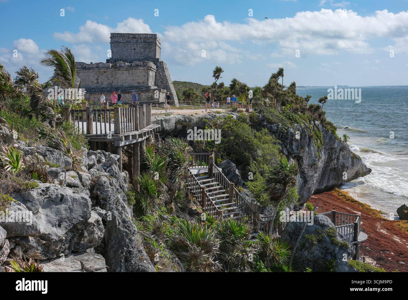 Tulum, Mexico - May 19, 2025: Tulum archaeological site in Quintana Roo ...