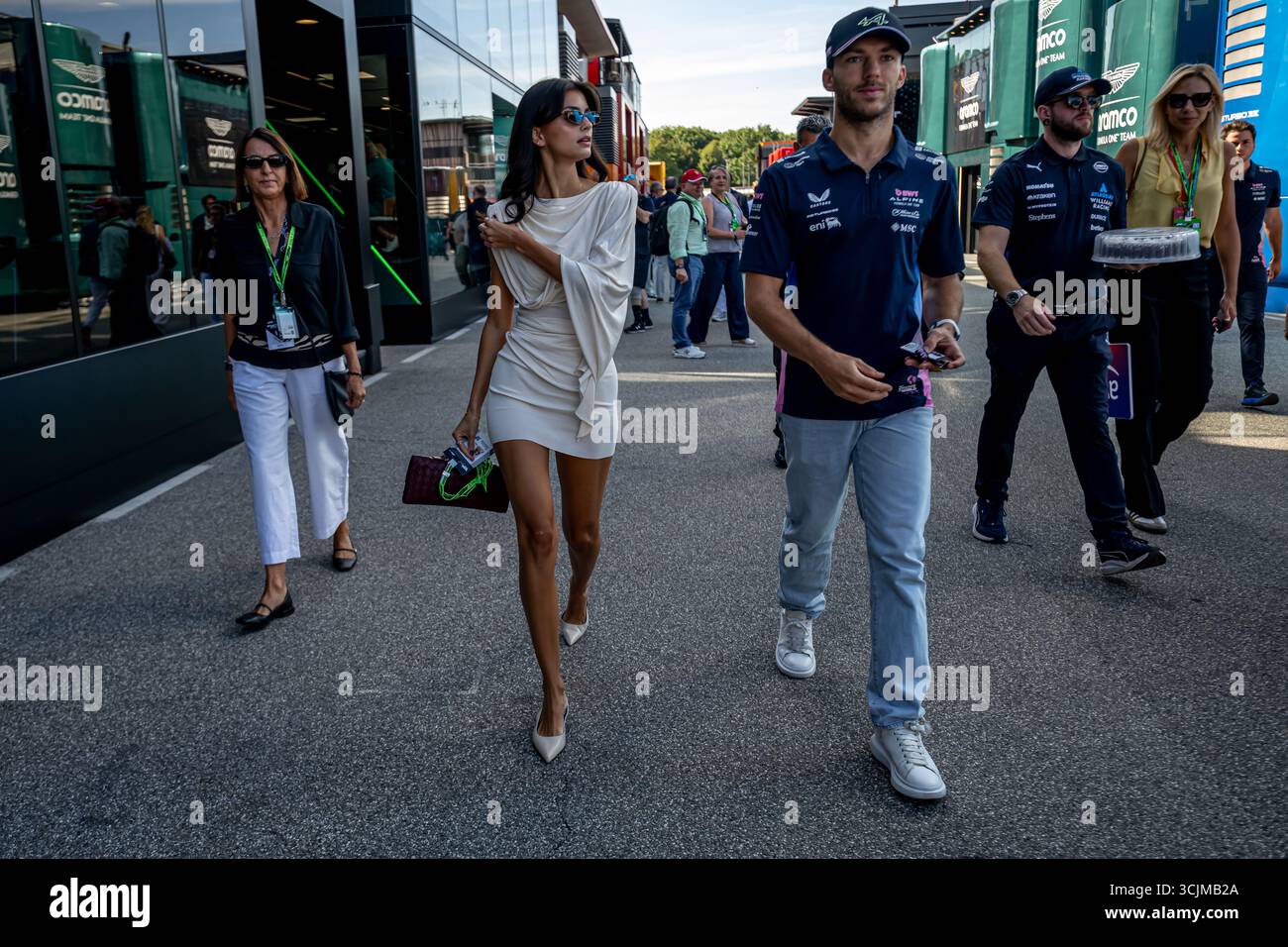 MONZA CIRCUIT, ITALY - SEPTEMBER 07: Pierre Gasly, Alpine A525 from ...