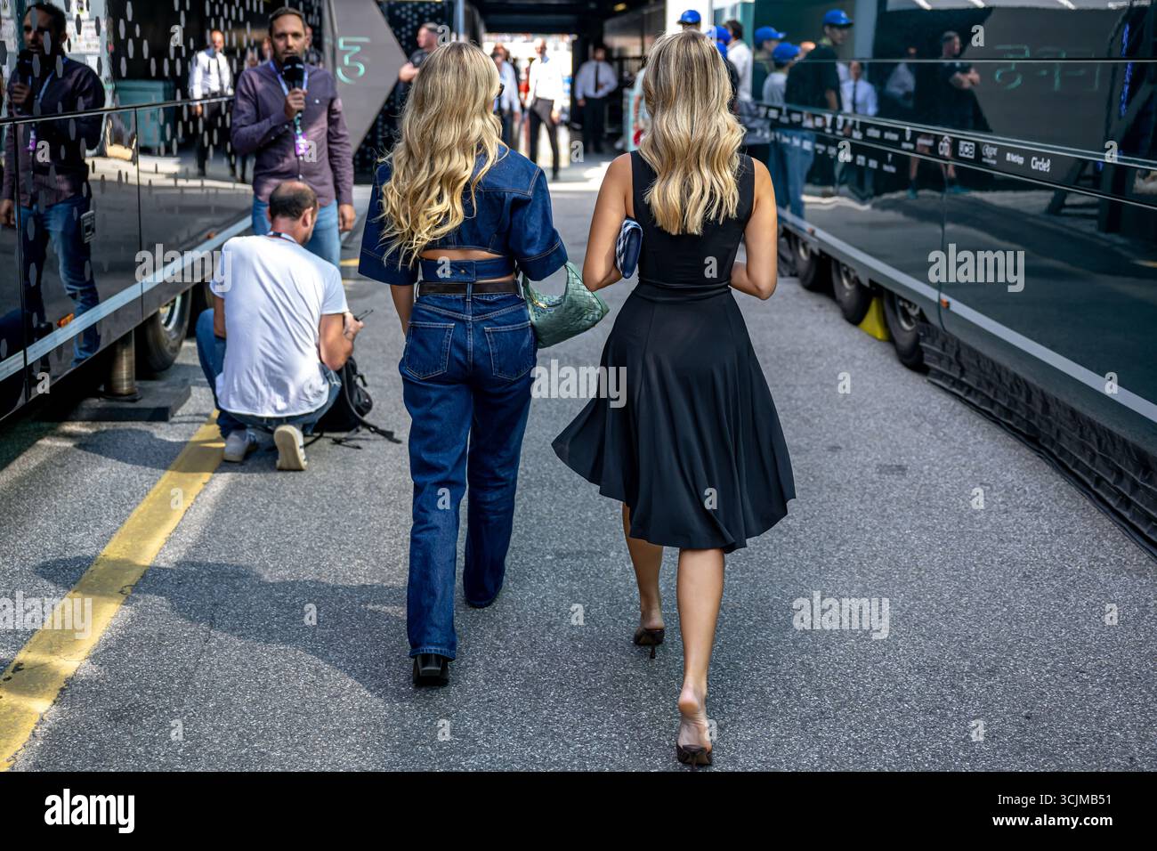MONZA CIRCUIT, ITALY - SEPTEMBER 06: Magui Corceiro, Lando Norris's ...