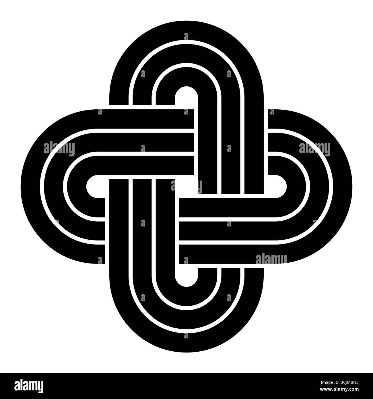 A true knot Black and White Stock Photos & Images - Alamy