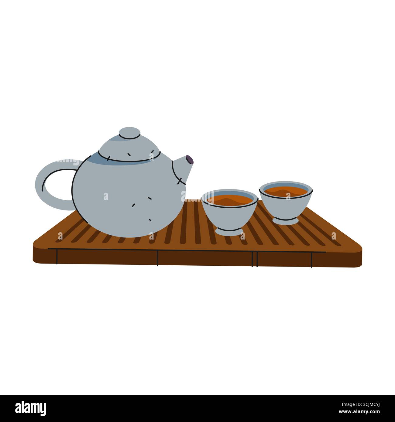 Chinese tea ceremony pu Stock Vector Images - Alamy