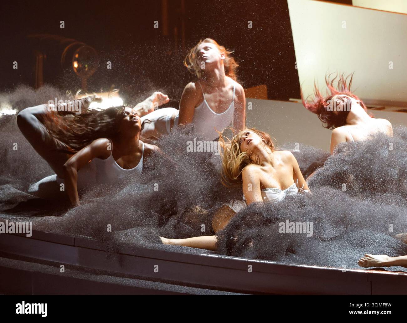 Tate McRae performs at the 2025 MTV Video Music Awards "VMA's" at the ...