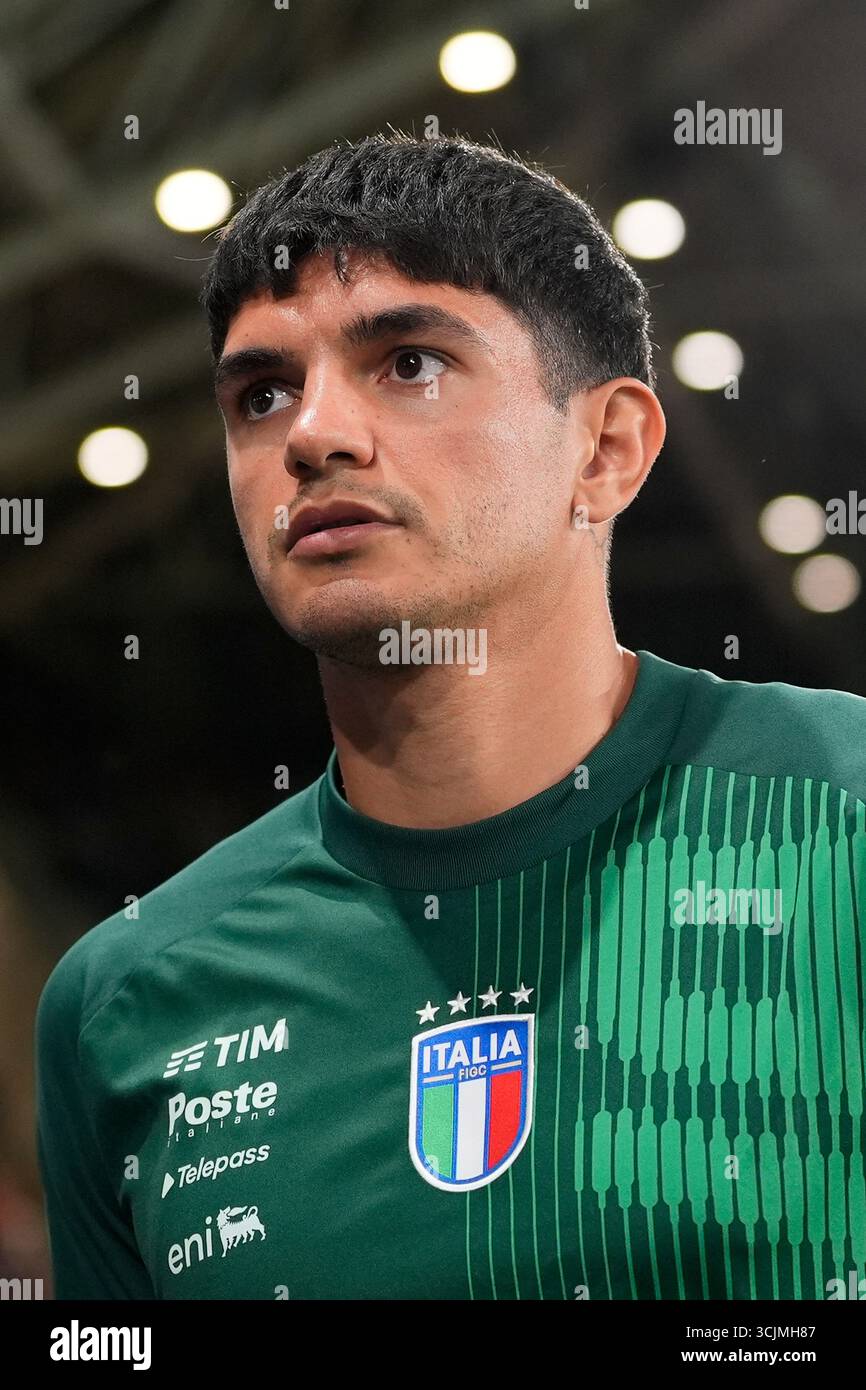 Italy's Raoul Bellanova before the qualifying round for the 2026 FIFA ...