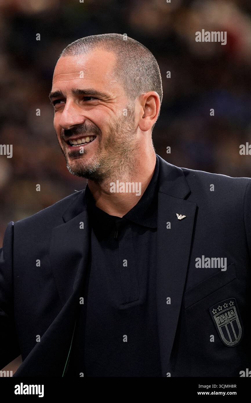 Leonardo Bonucci before the qualifying round for the 2026 FIFA World ...