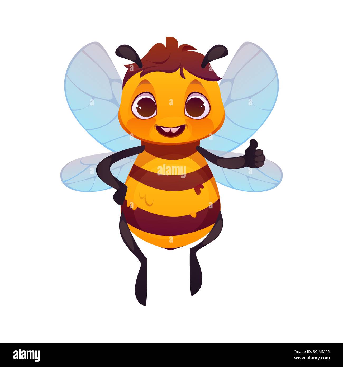 Bright insect bumblebee on Stock Vector Images - Alamy