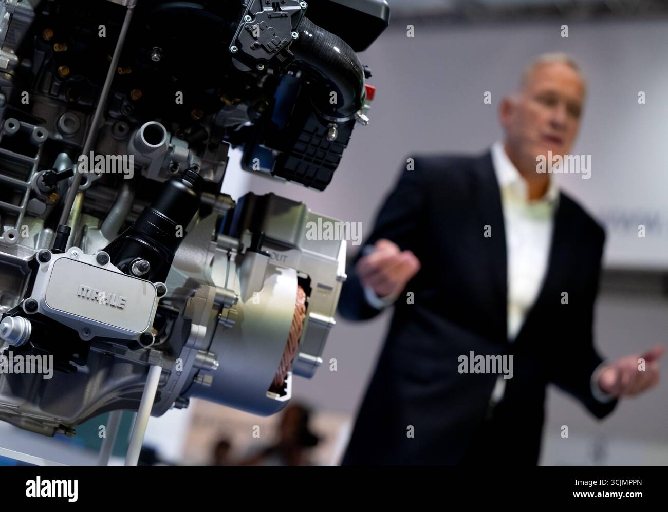 08 September 2025, Bavaria, Munich: Arnd Franz, Chairman of the Mahle ...