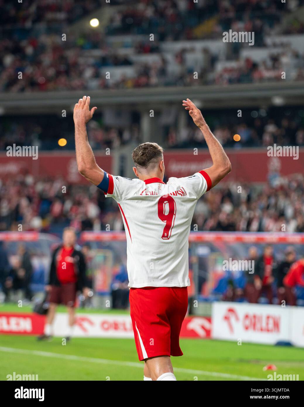 Robert Lewandowski of Poland celebrates during the FIFA World Cup 2026 ...