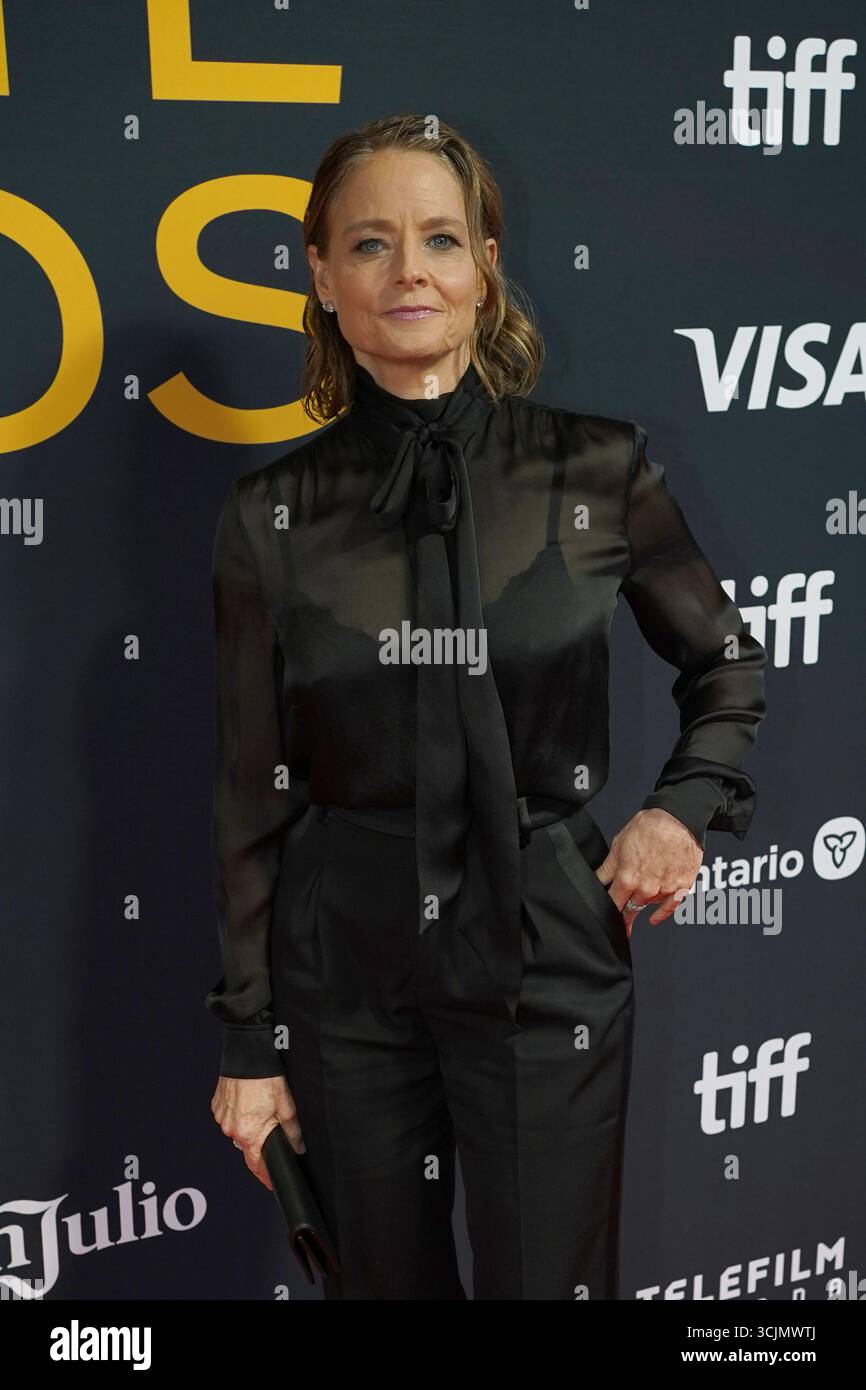 Jodie Foster attends the red carpet for the Tribute Awards during the ...