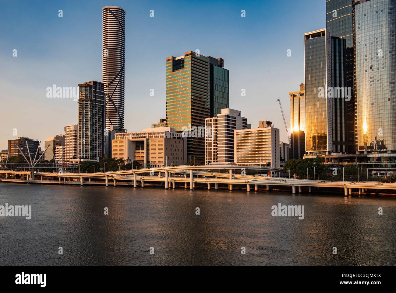 high rise buildings and the skyline of Brisbane Stock Photo - Alamy