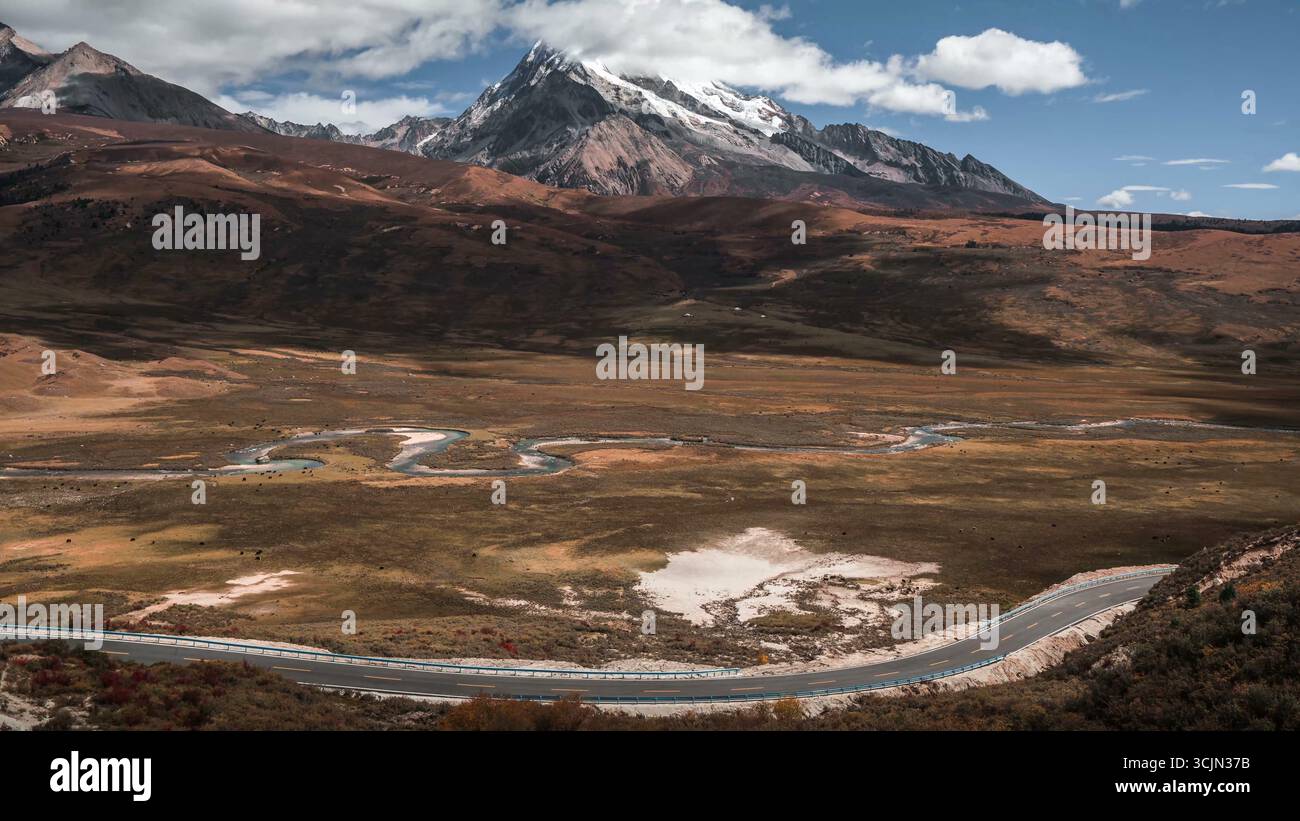 Beautiful winding road in breathtaking hi-res stock photography and ...