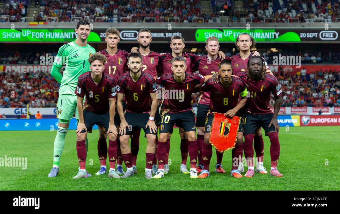 Belgium vs Kazakhstan – FIFA World Cup 2026 qualifier at Lotto Park ...