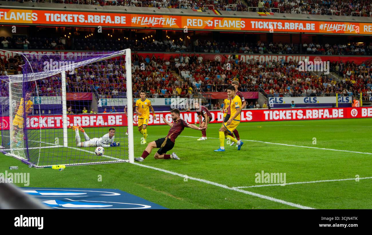 Belgium vs Kazakhstan – FIFA World Cup 2026 qualifier at Lotto Park ...