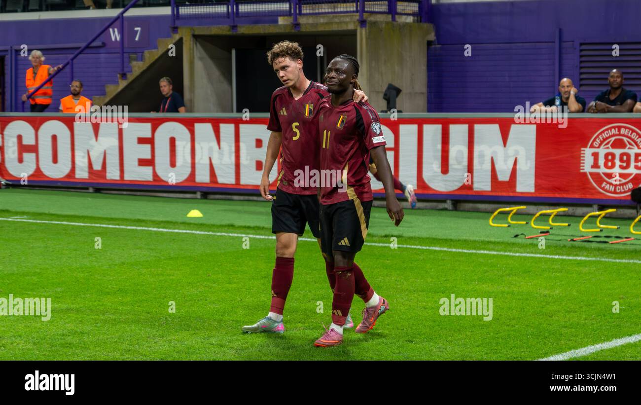 Belgium vs Kazakhstan – FIFA World Cup 2026 qualifier at Lotto Park ...