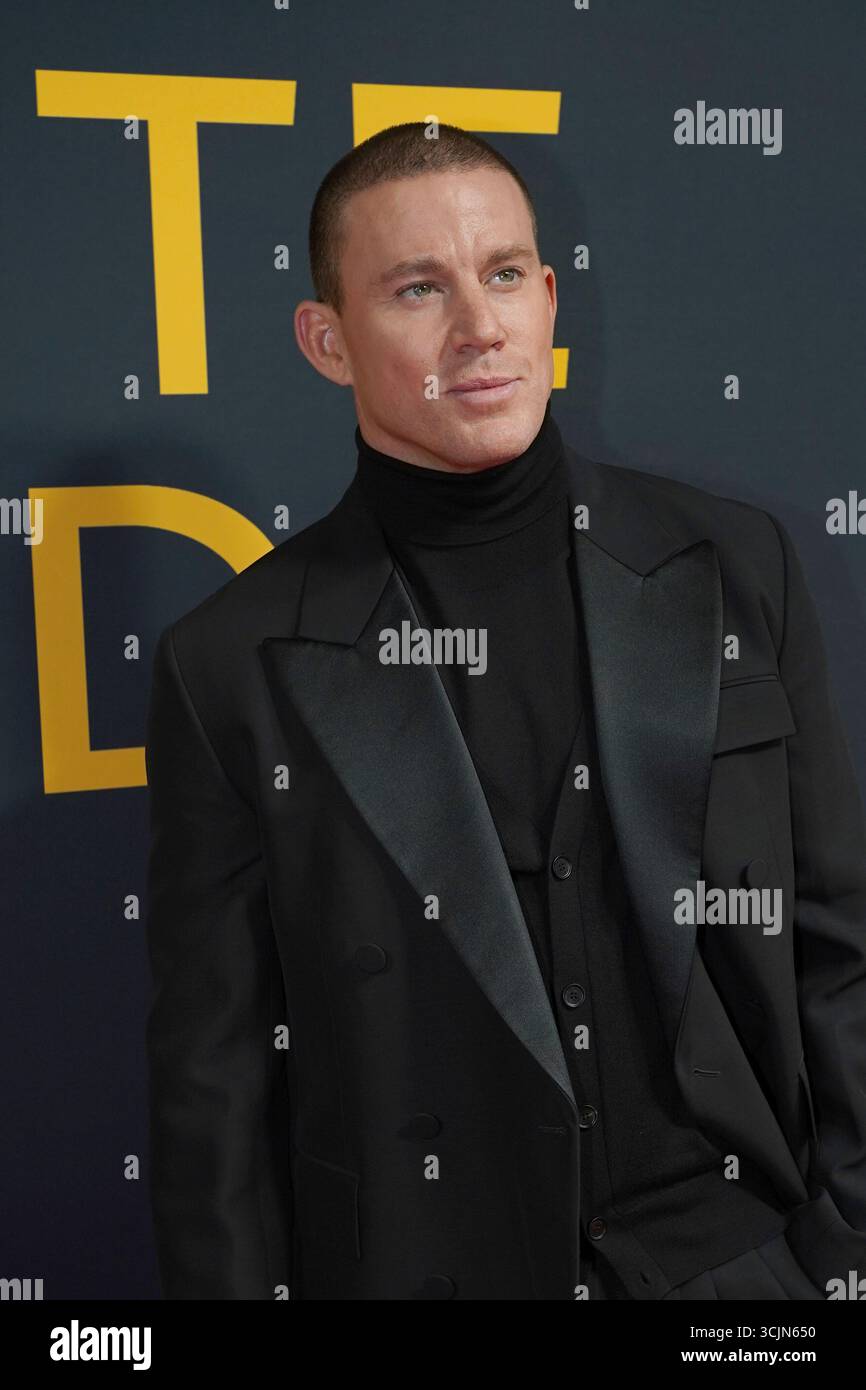 Channing Tatum attends the red carpet for the Tribute Awards during the ...