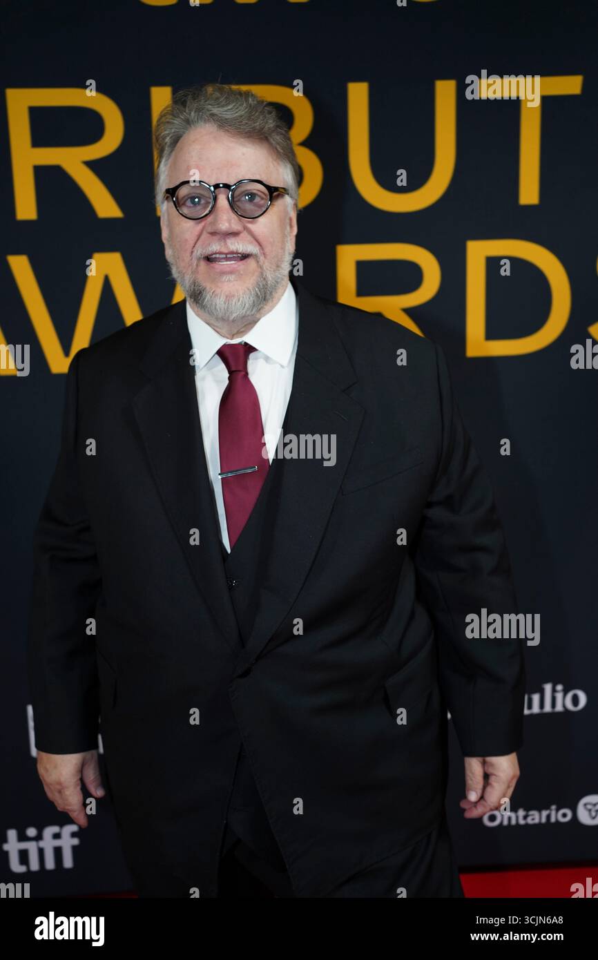Guillermo del Toro attends the red carpet for the Tribute Awards during ...