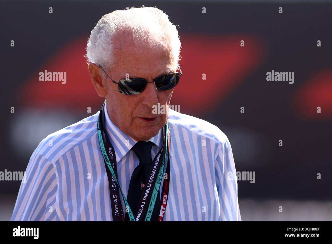 Marco Tronchetti Provera CEO of Pirelli the F1 Grand Prix of Italy at ...