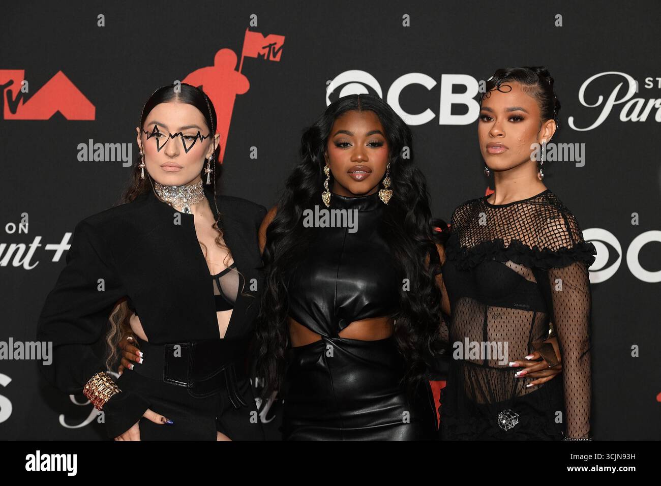 3Quency - Brianna Mazzola, Nori Royale, and Wennely Quezada attend the ...