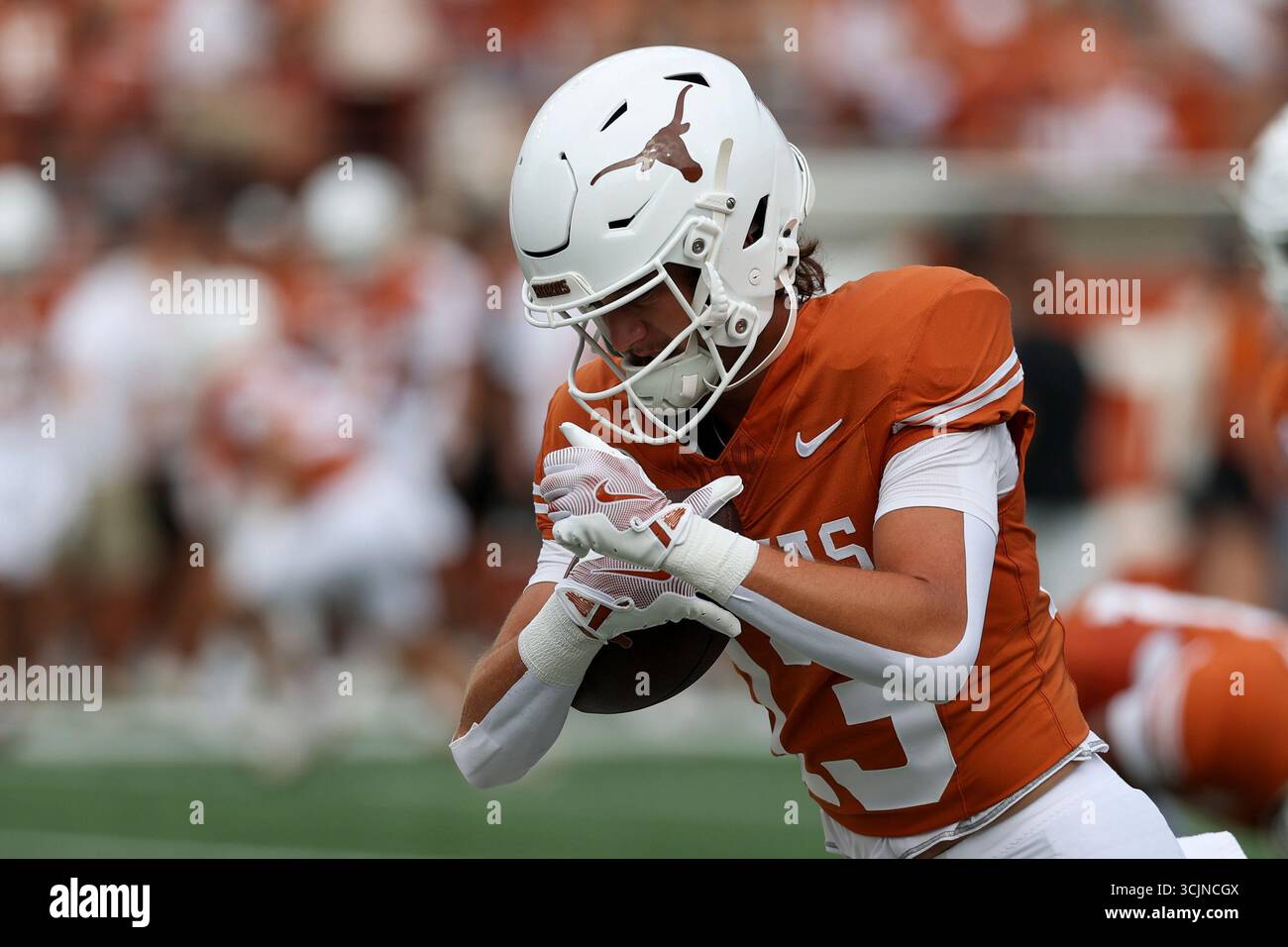 AUSTIN, TX - SEPTEMBER 06: Wide Receiver Parker Livingstone #13 of the ...