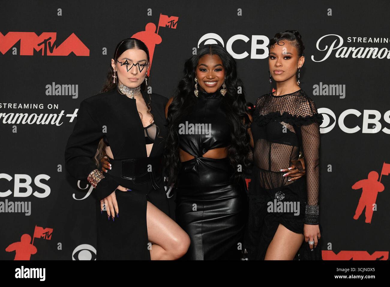 3Quency - Brianna Mazzola, Nori Royale, and Wennely Quezada attend the ...