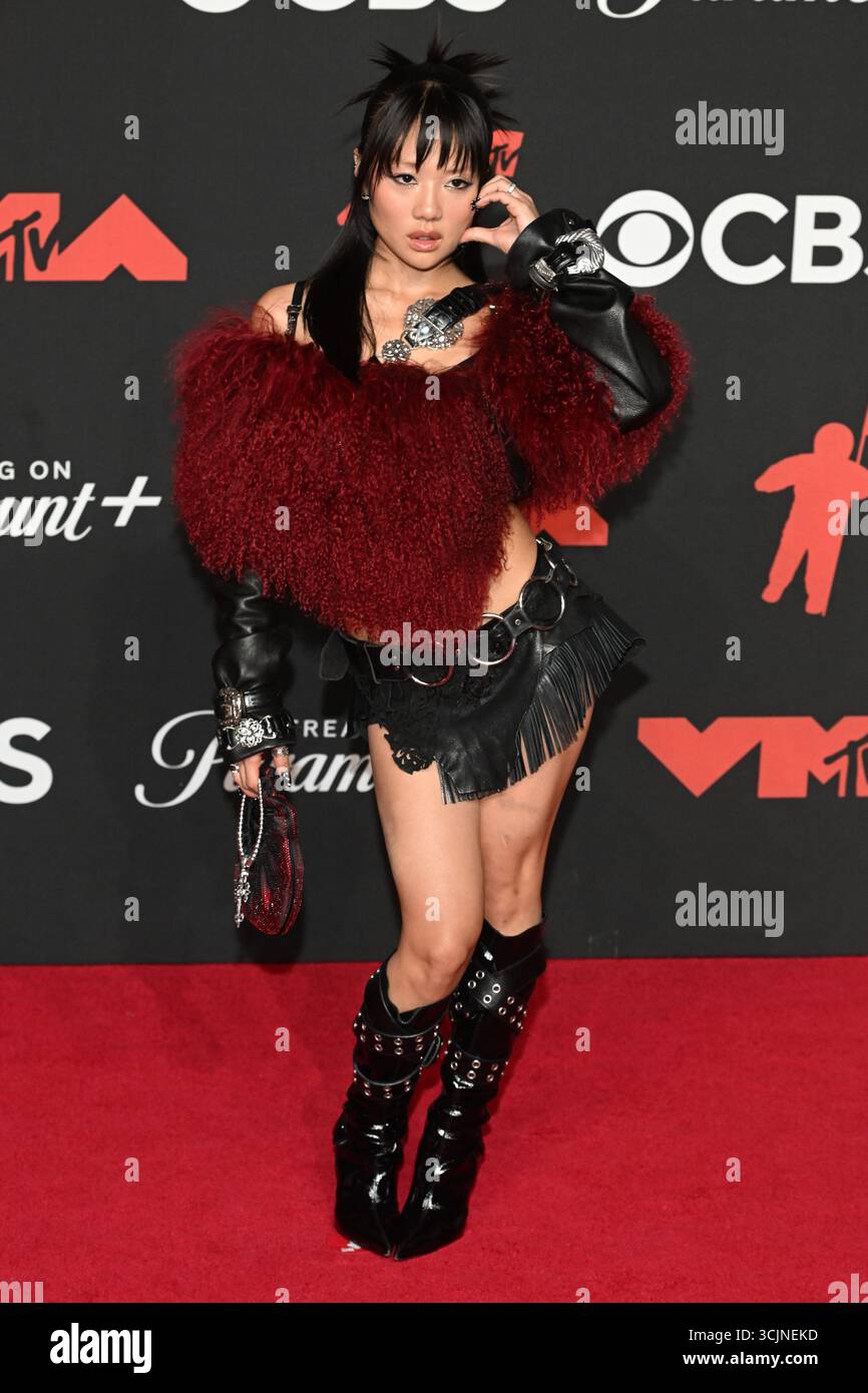 Rei Ami of HUNTR/X attends the 2025 MTV Video Music Awards at UBS Arena ...