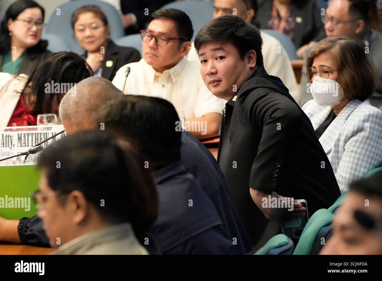 Former Department of Public Works and Highways engineer Brice Ericson ...