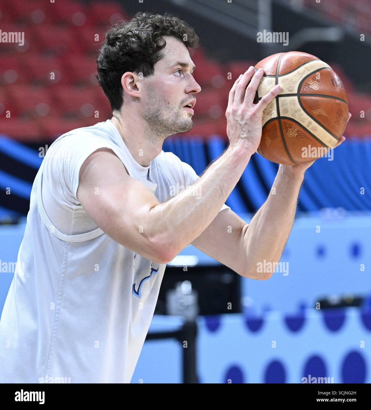 Ilari Seppälä of Team Finland during practice at the FIBA Eurobasket ...