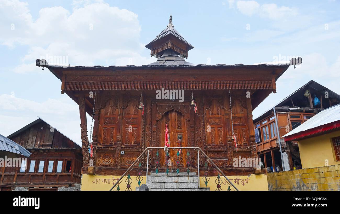 Icon of Chitkul Mathi Temple, Last Village of India, India Tibet Border ...