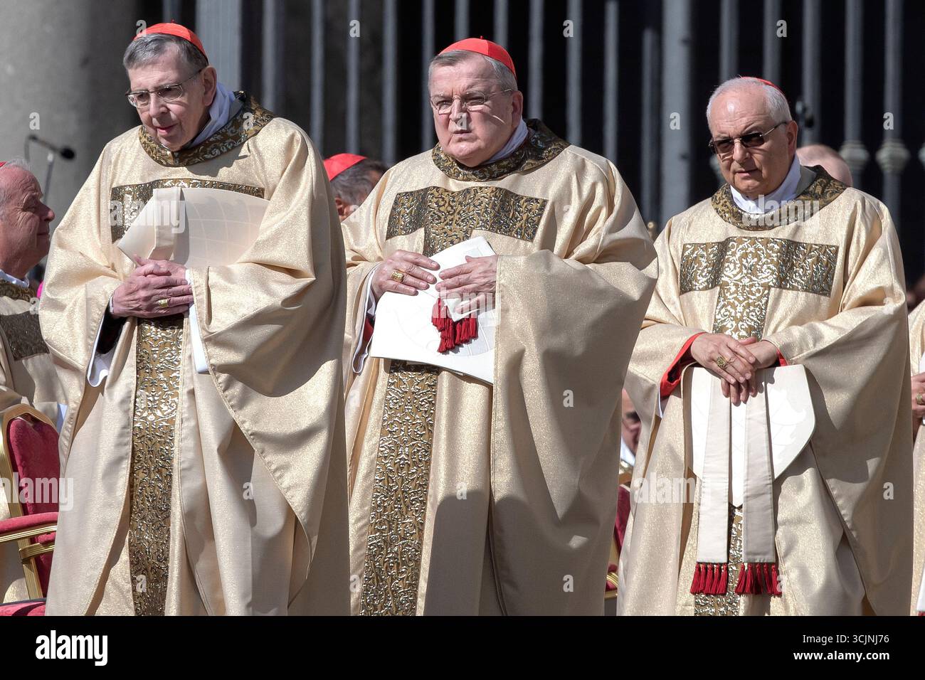 Pope Leo XIV presides over the Eucharistic Celebration with the Canonization of Blessed Pier ...