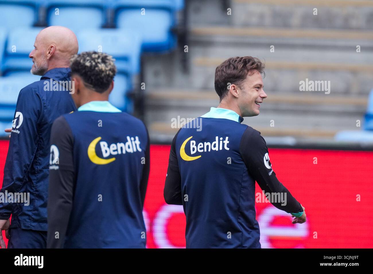 Oslo 20250908. Felix Horn Myhre before the World Cup qualifying match ...