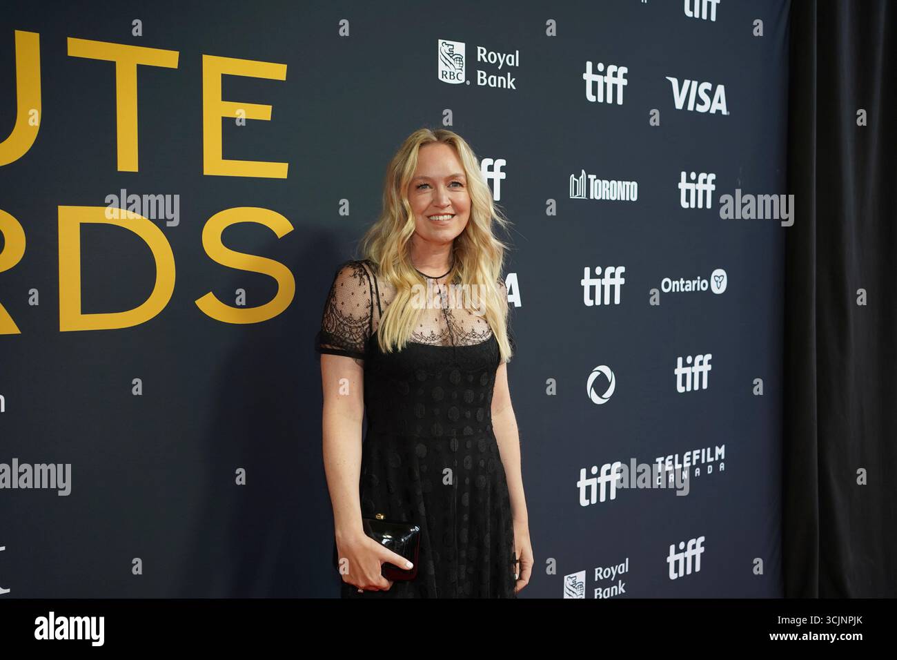 Lynette Howell Taylor attends the red carpet for the Tribute Awards ...
