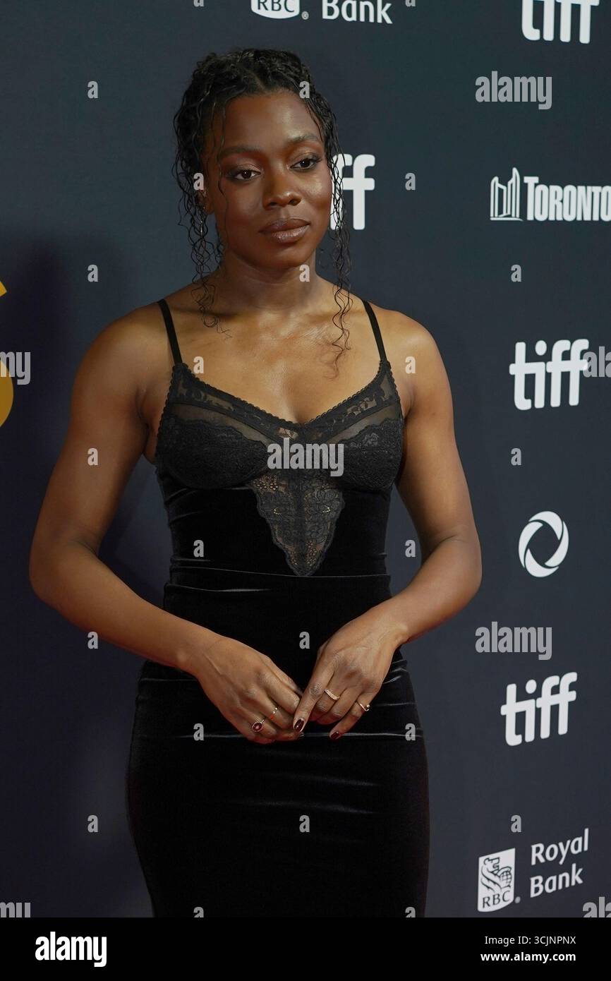 Nia DaCosta attends the red carpet for the Tribute Awards during the ...