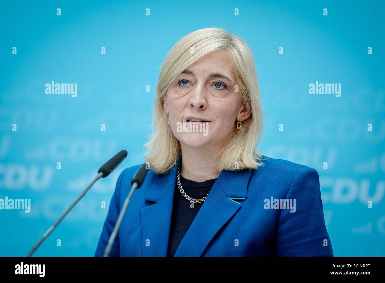 08 September 2025, Berlin: Nina Warken (CDU), Federal Minister of ...