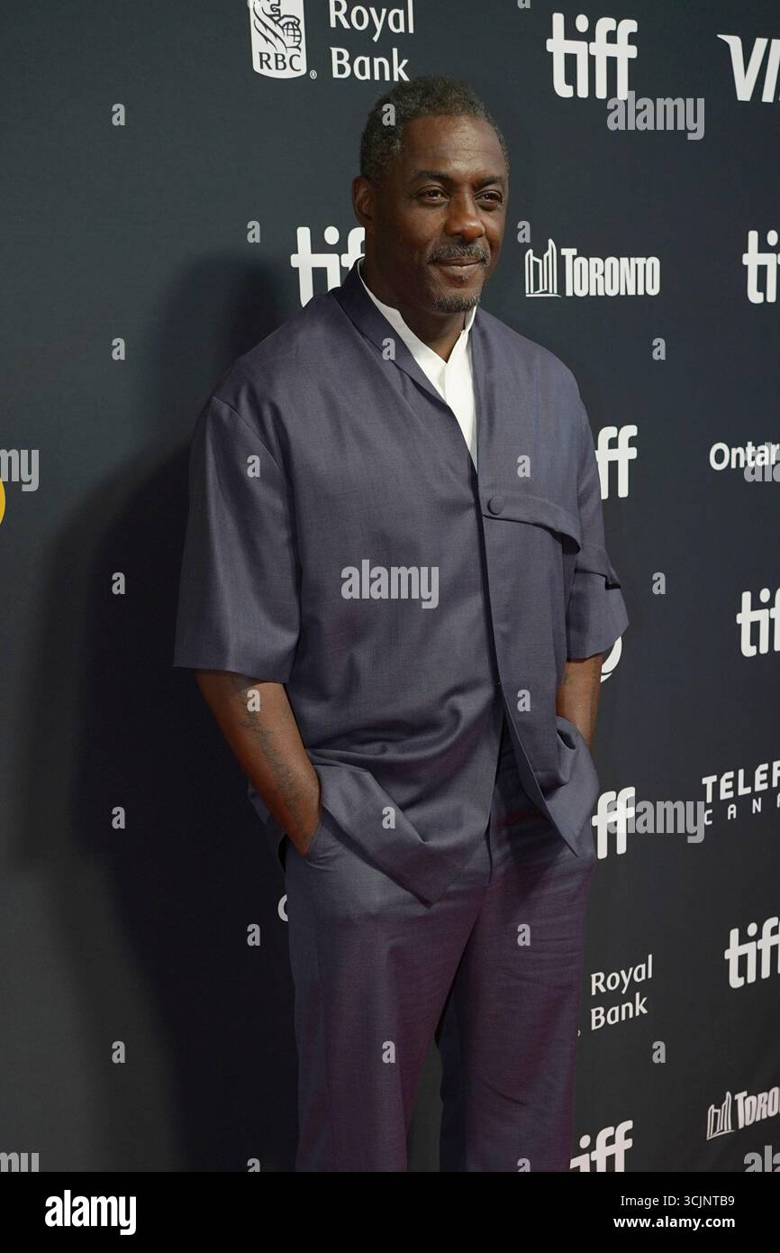 Idris Elba attends the red carpet for the Tribute Awards during the ...