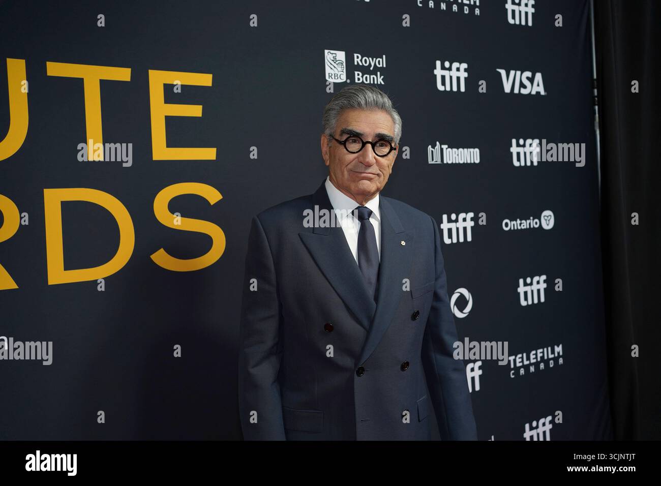 Eugene Levy attends the red carpet for the Tribute Awards during the 2025 Toronto International ...