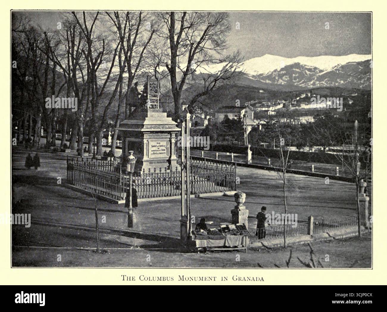The Columbus Monument in Granada from Spanish highways and byways by ...