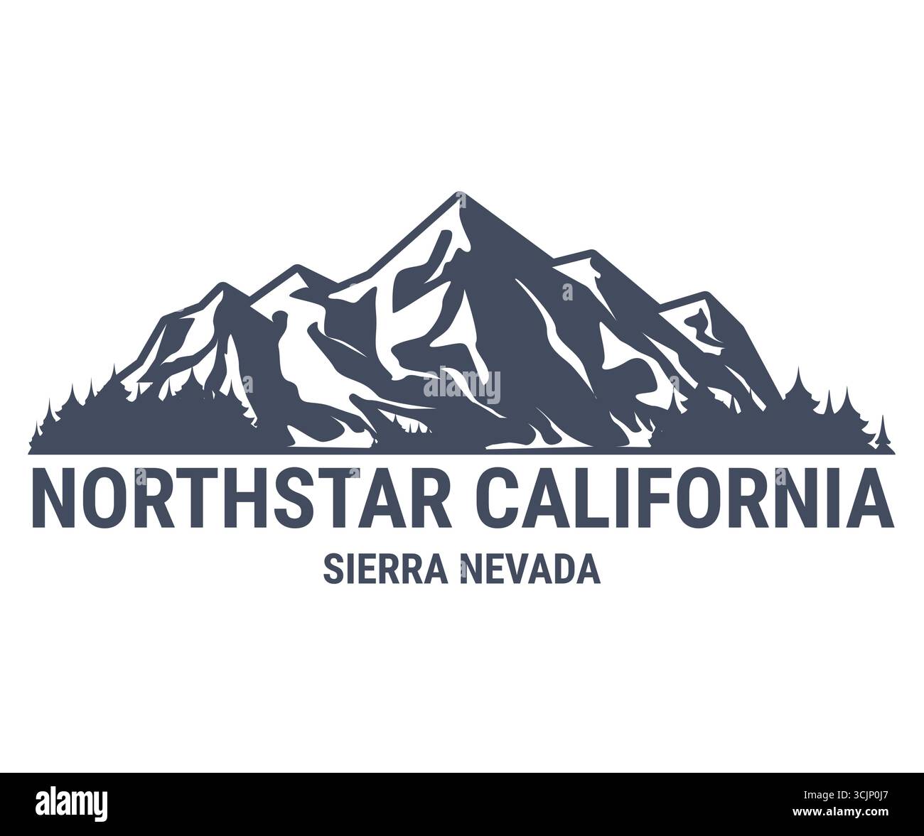 Northstar California ski resort, California, Sierra Nevada USA, sticker ...