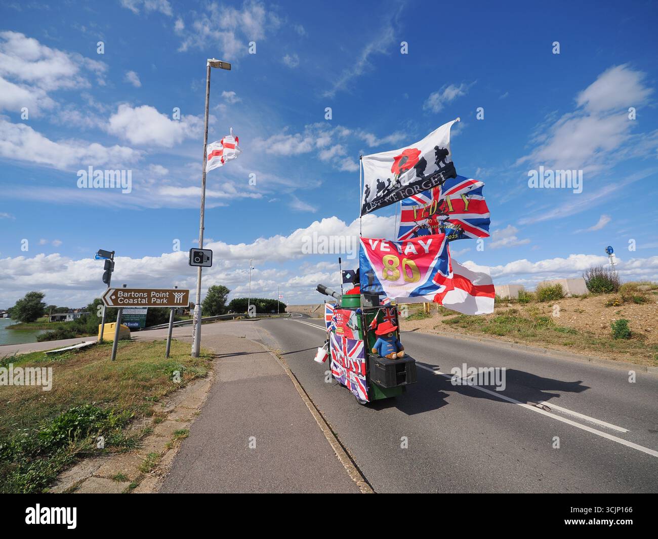 Sheerness, Kent, UK. 8th Sep, 2025. 80-year-old English eccentric Tim ...